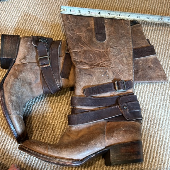 Freebird by Steven | Shoes | New Freebird By Steven Dakota Distressed Leather Brown Boots Size 7 ...